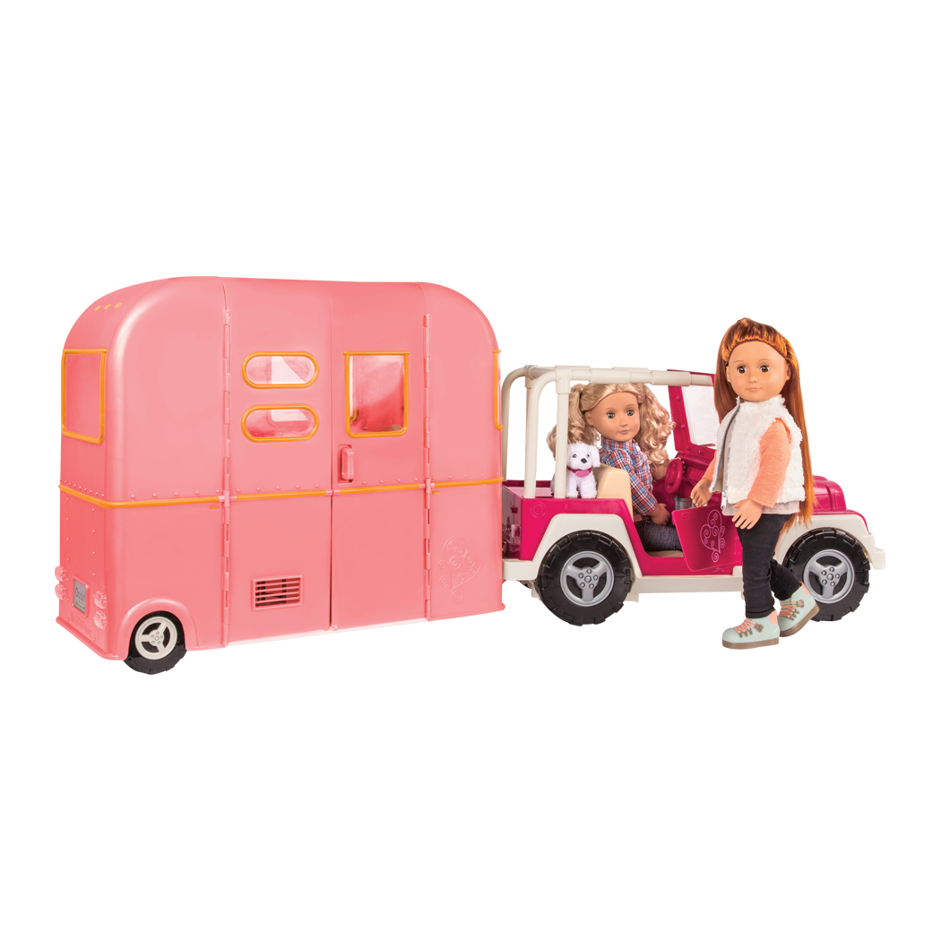 RV Seeing You Camper | 18" Doll Trailer | Our Generation – Our ...